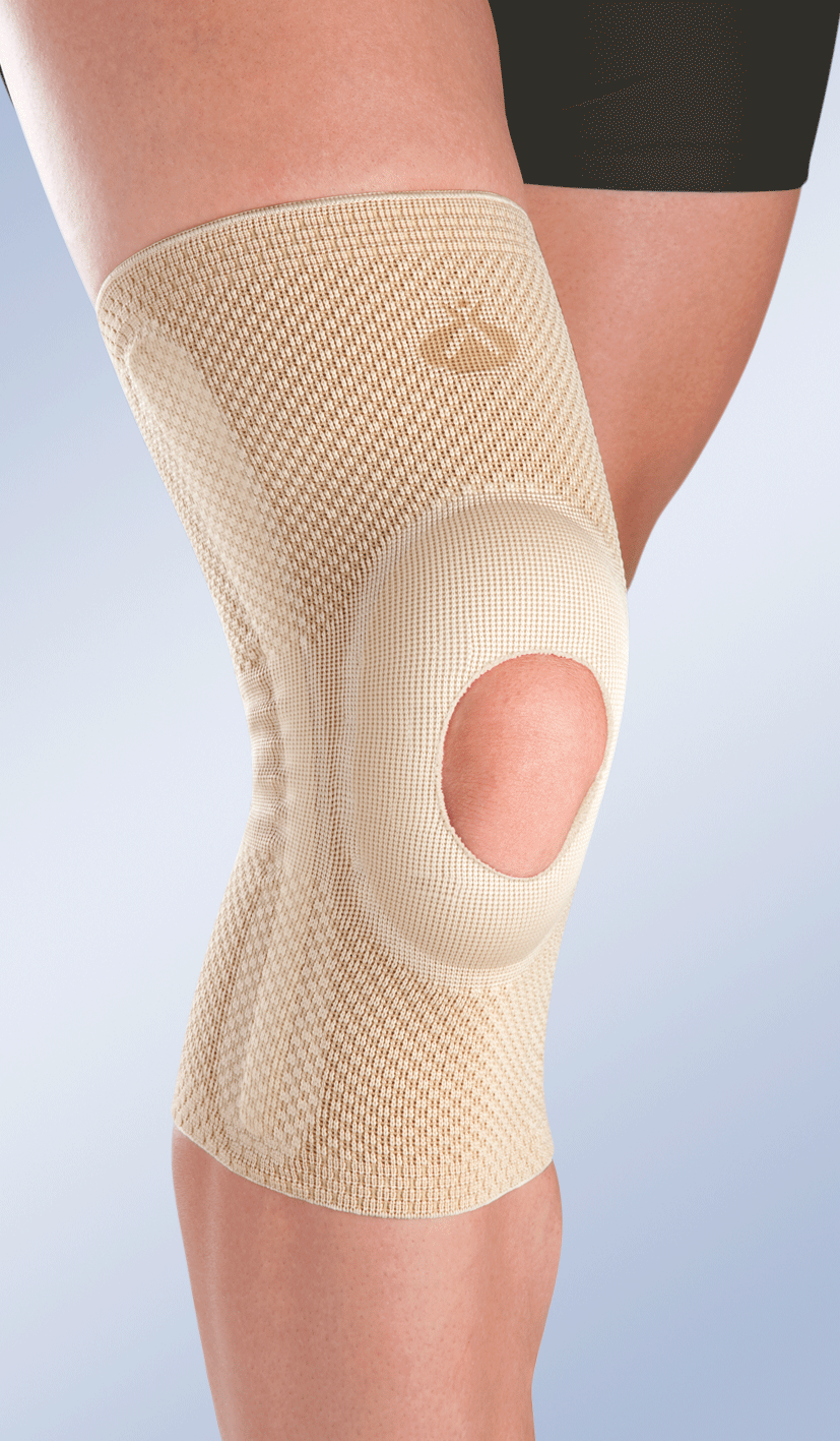 Knæbandage med åbent knæ fra fra Orliman - 8105 Knæbandage med åbent knæ fra fra Orliman - 8105